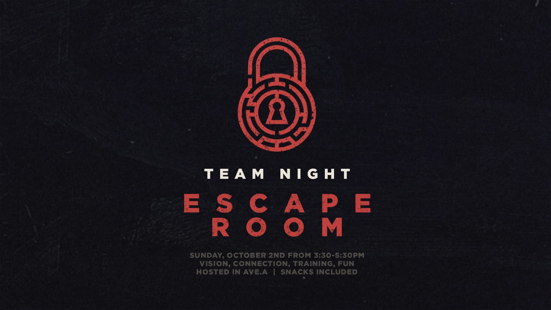 Team Night - Escape Room | South Hills Church